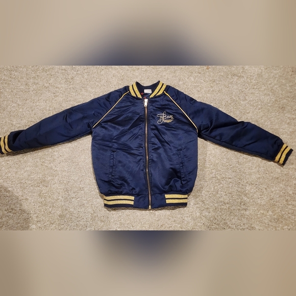 Disney | Jackets & Coats | Disney Princess Reversible Belle Bomber ...
